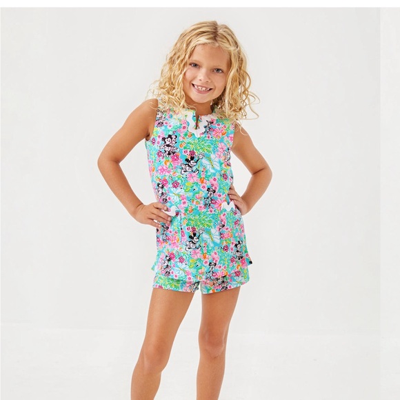 Lilly Pulitzer | Dresses | Nwt Lilly Pulitzer Lilly Hearts Disney Girls ...